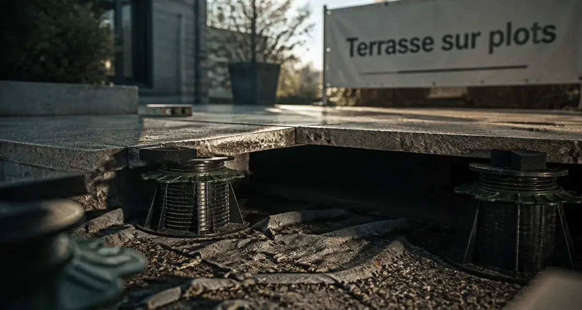 Terrasse sur plots : 4 risques majeurs à anticiper